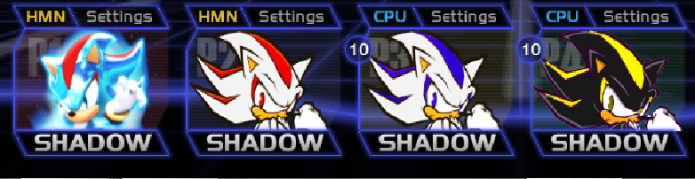 Shadow Pack 10 Skins Mod for Super Smash Bros. Crusade | SSBC Mods