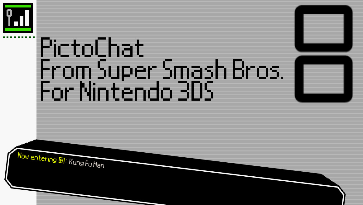PictoChat Mod for M.U.G.E.N | MUGEN Mods