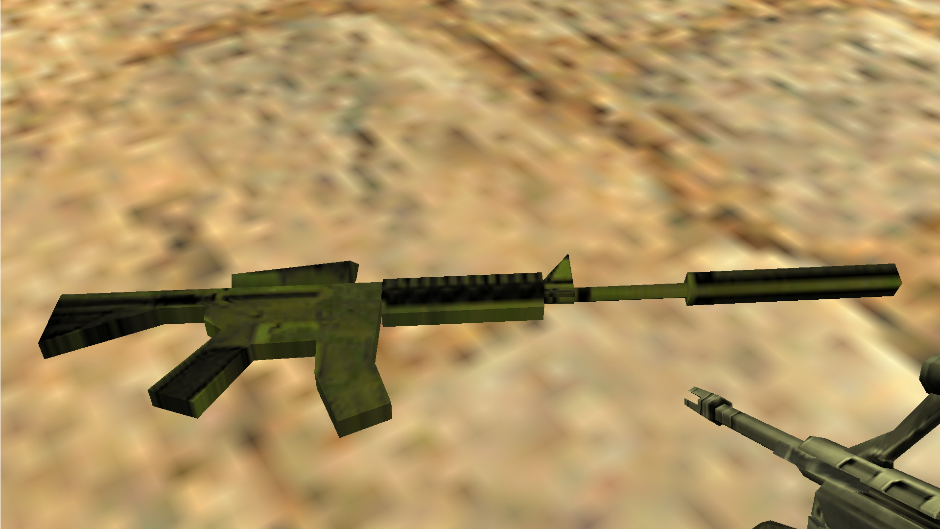 Default m4a1 Camo Skin Mod for Counter-Strike 1.6 | CS1.6 Mods