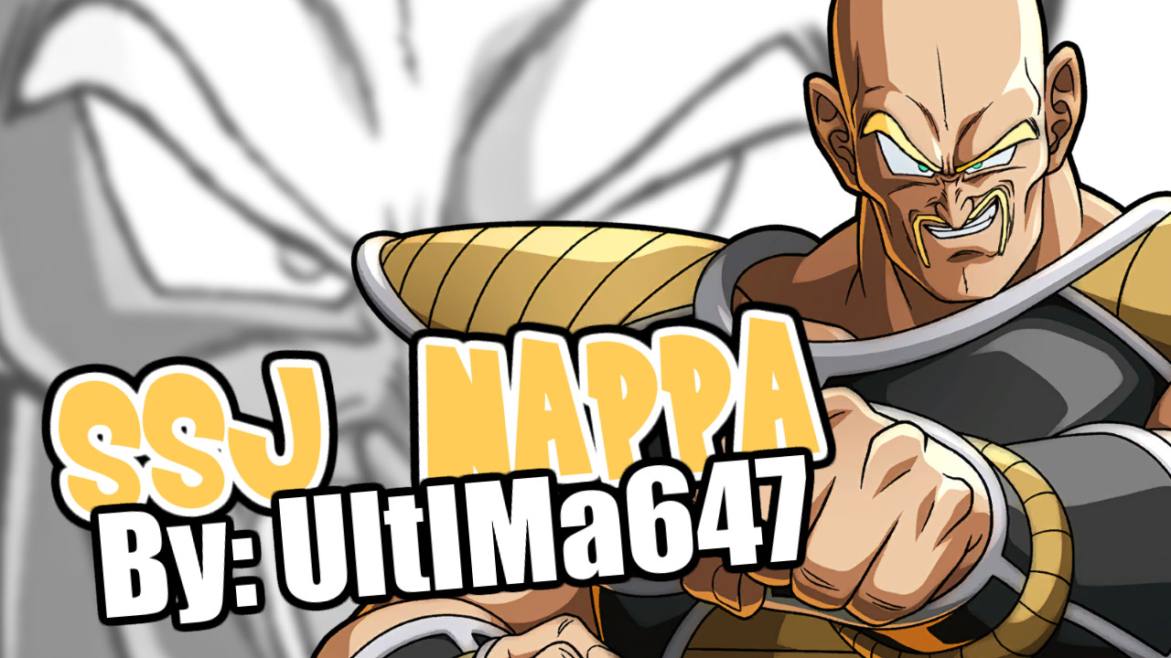 Super Saiyan Nappa Mod for Dragon Ball FighterZ | DB:FZ Mods