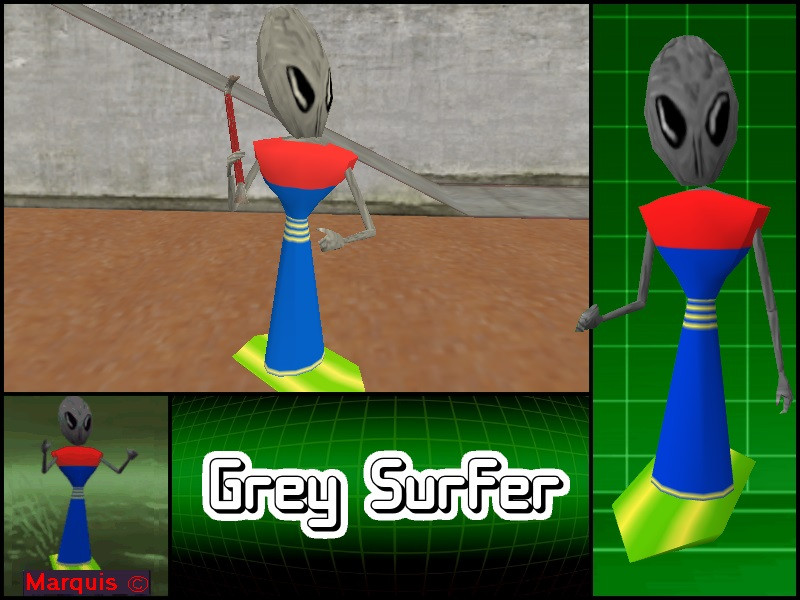 Grey Surfer [Half-Life] [Mods]