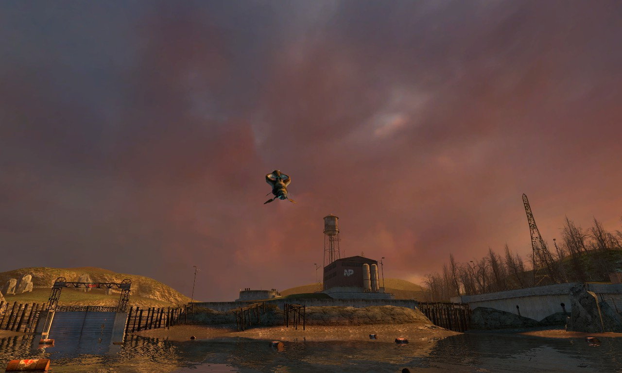 Combine Gunship for Helicopter [Half-Life 2] [Mods]