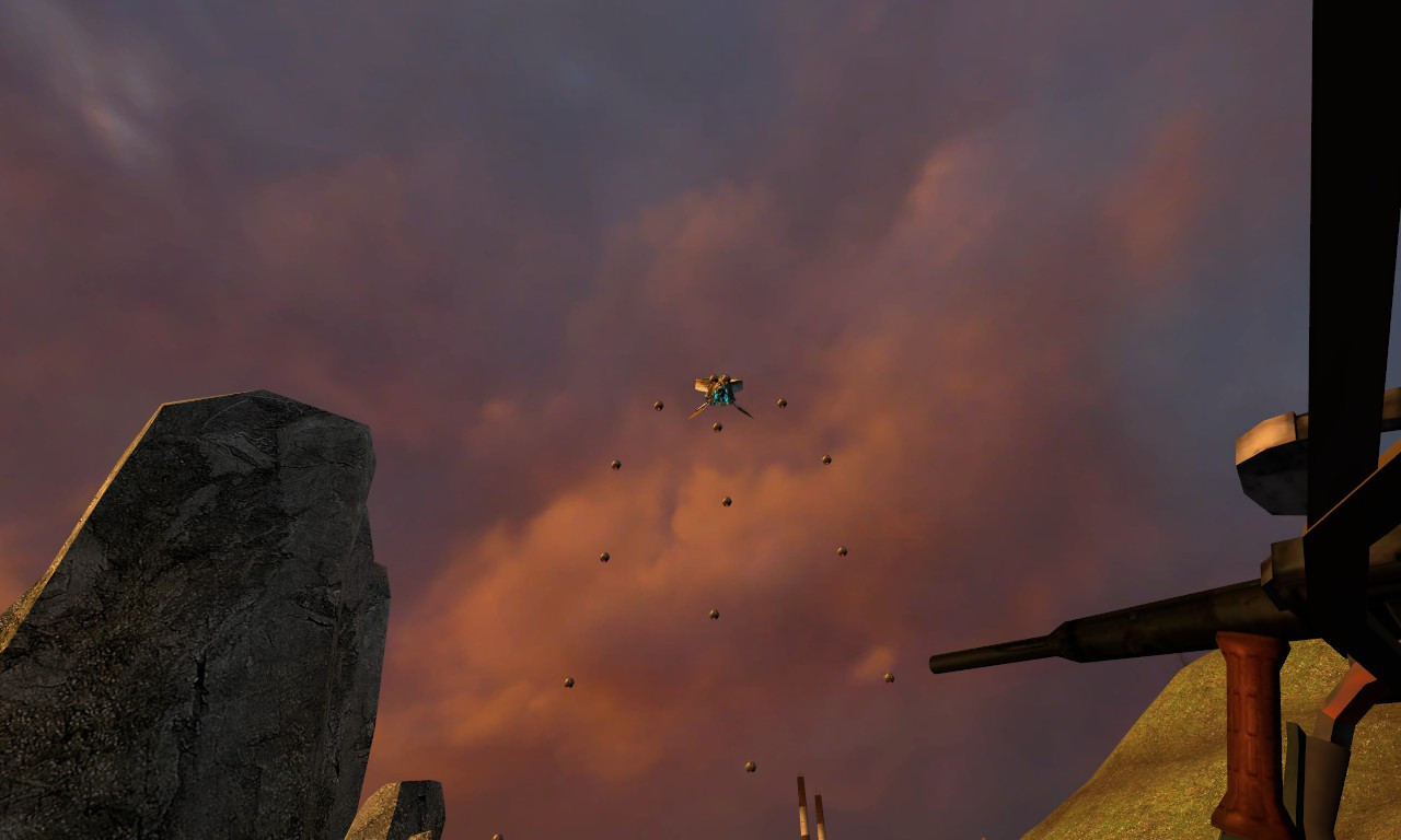 Combine Gunship for Helicopter [Half-Life 2] [Mods]