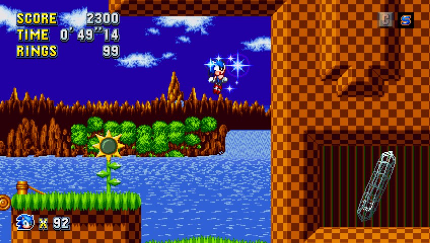 Smol Sonic (aka cute sonic) Mod for Sonic Mania | SM Mods