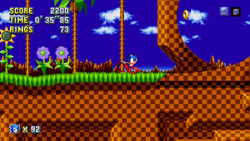 Smol Sonic (aka cute sonic) Mod for Sonic Mania | SM Mods