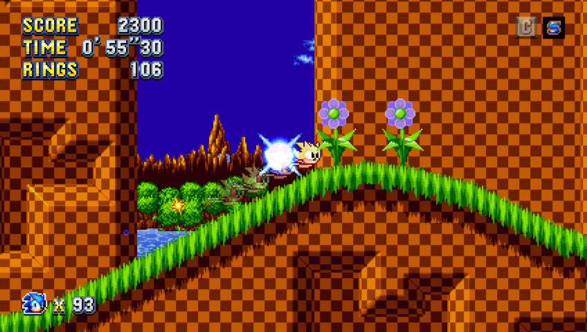 Smol Sonic (aka cute sonic) Mod for Sonic Mania | SM Mods