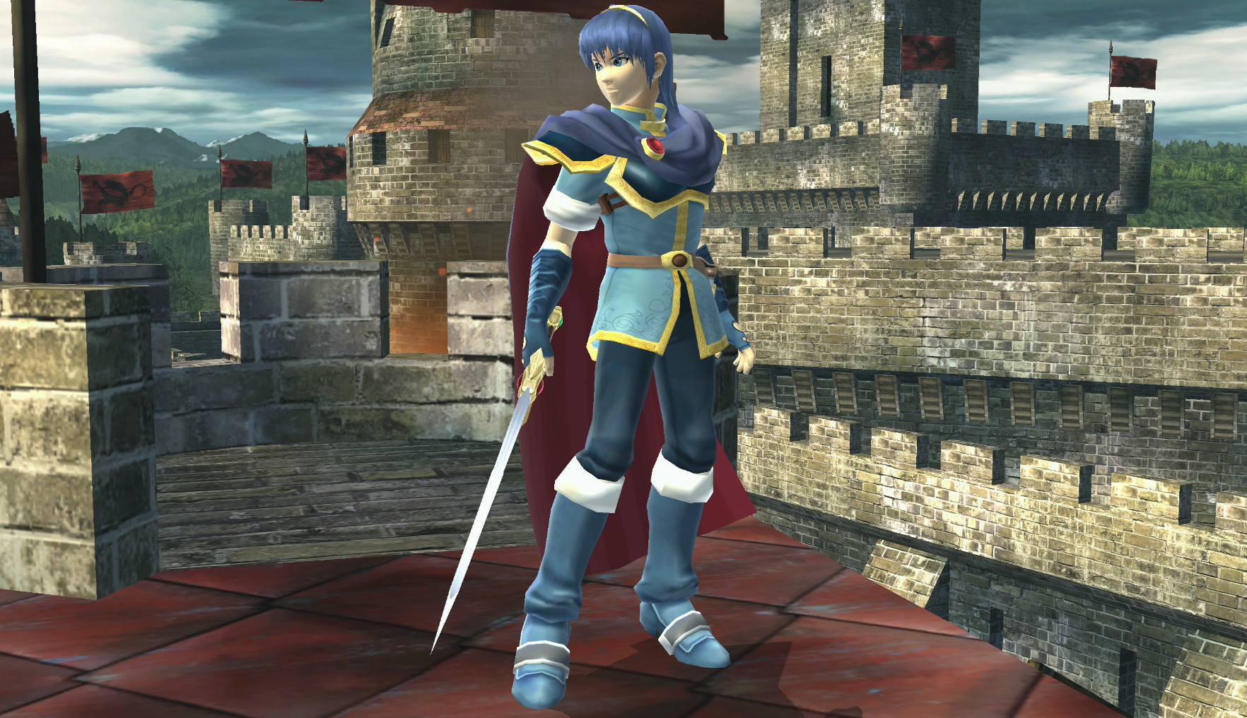 Smash 3C Brawl Marth Mod for Super Smash Bros. Brawl | Brawl Mods