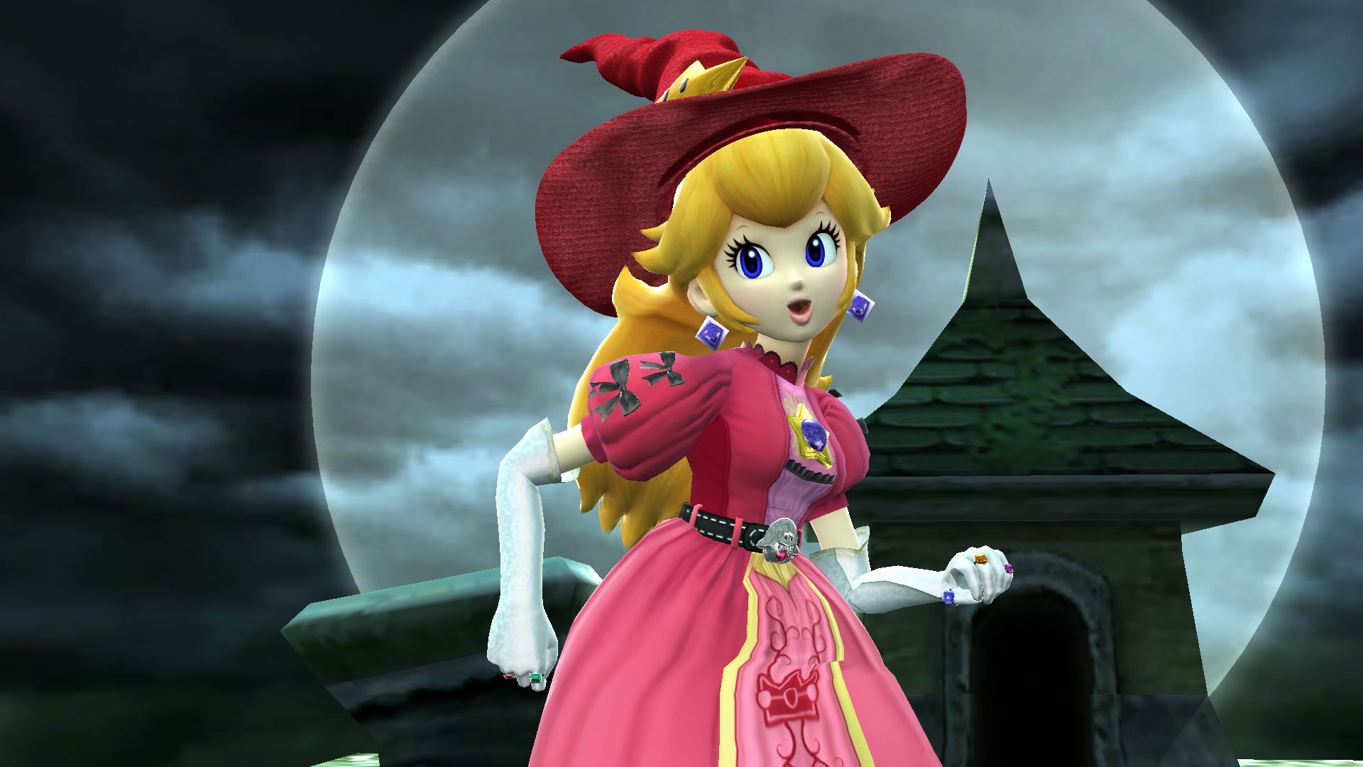 Horror Land Peach Mod for Super Smash Bros. (Wii U) | SSB4U Mods