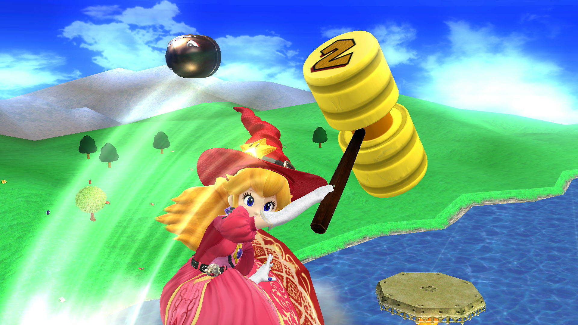 Horror Land Peach Mod for Super Smash Bros. (Wii U) | SSB4U Mods