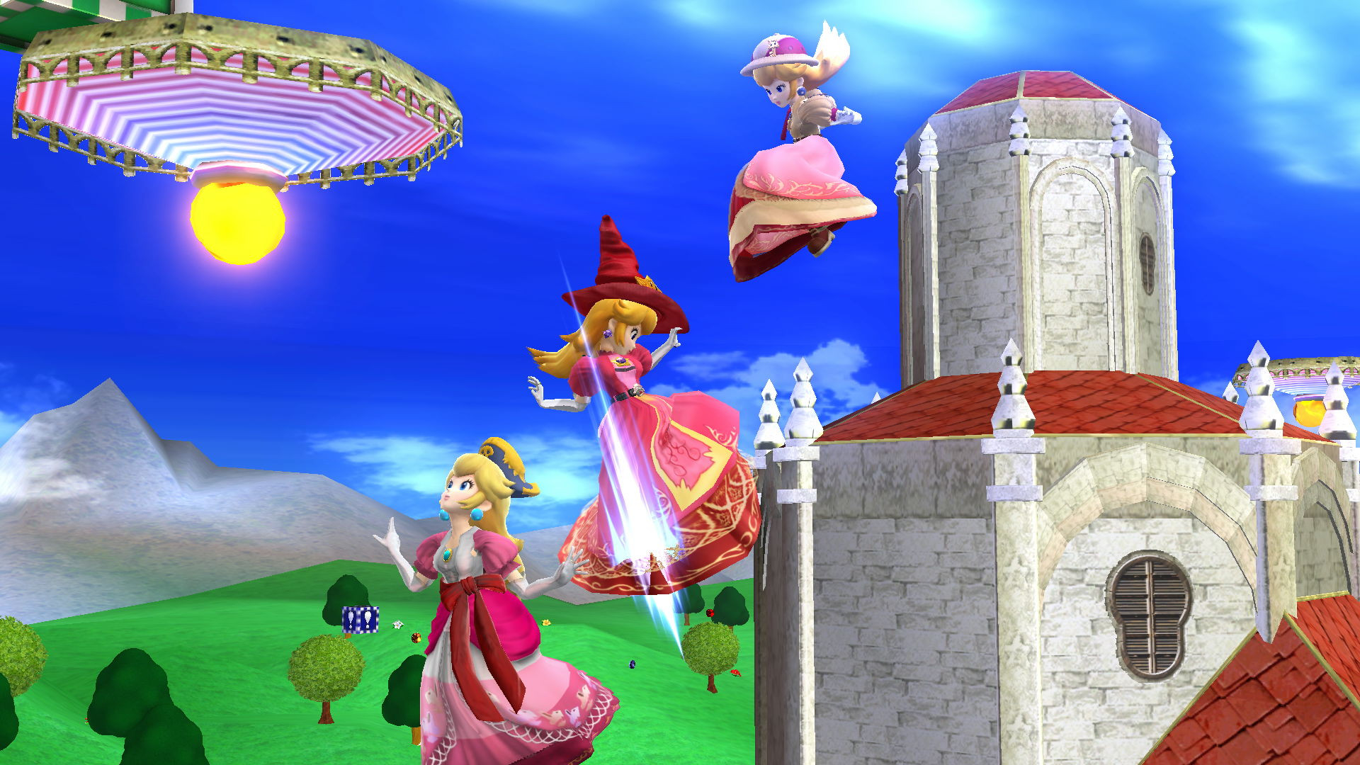 Horror Land Peach Mod for Super Smash Bros. (Wii U) | SSB4U Mods