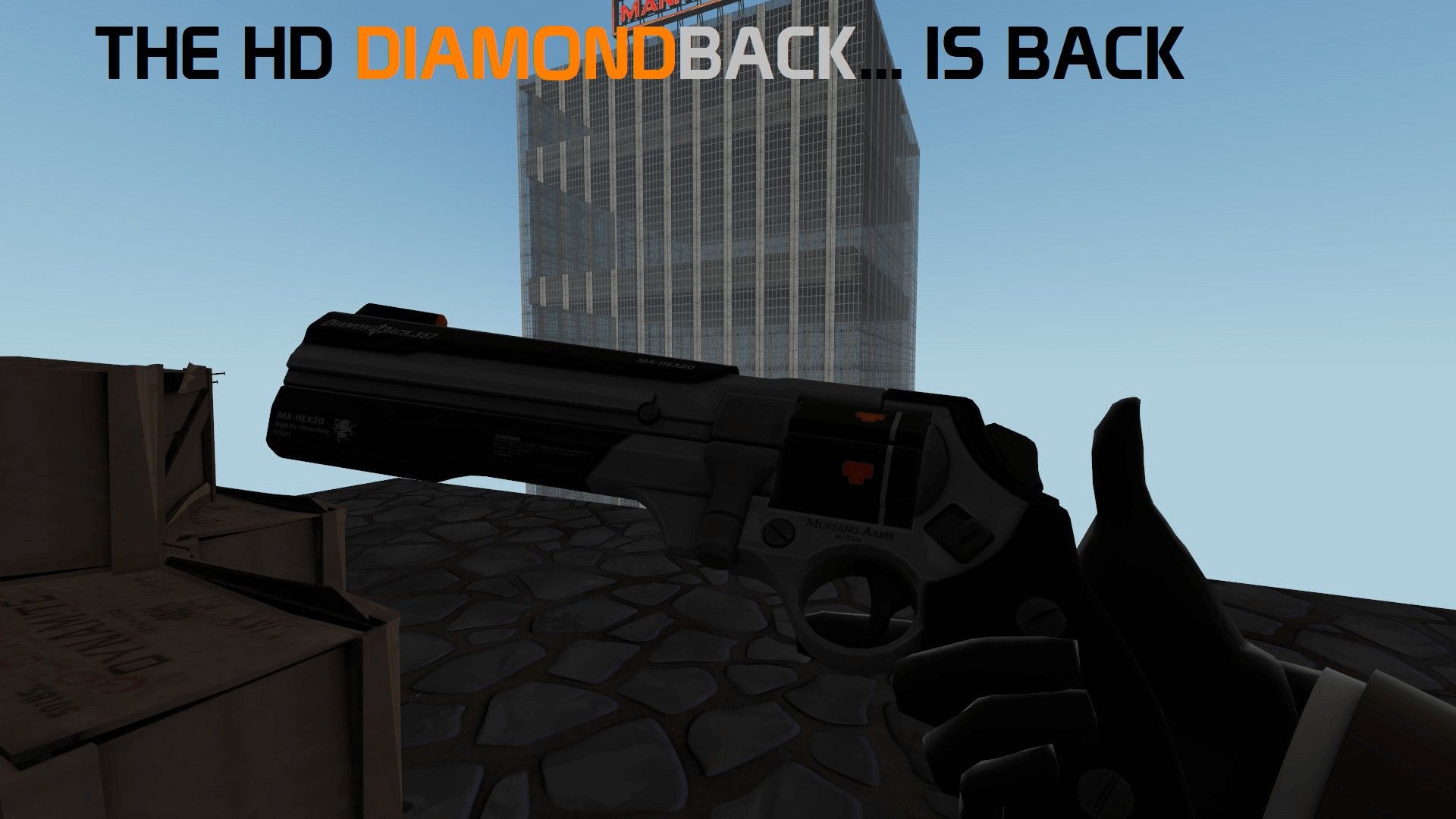 The HD Diamondback... Mod for Team Fortress 2 | TF2 Mods