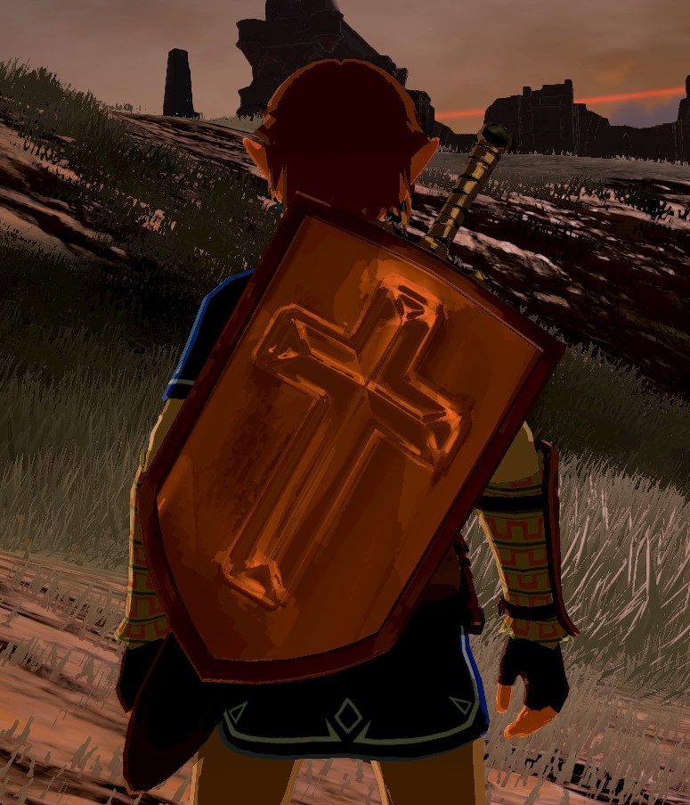 Adverture of Link Cross Shield [The Legend of Zelda: Breath of the Wild ...