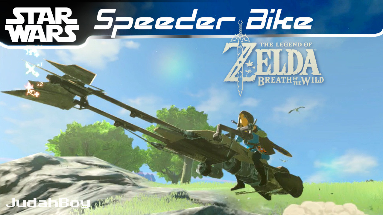 Star Wars Speeder Bike Mod for The Legend of Zelda: Breath of the Wild ...