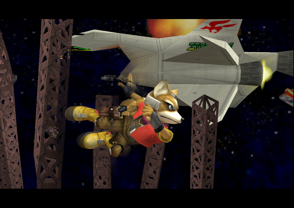 Red Melee Fox [Super Smash Bros. Brawl] [Mods]