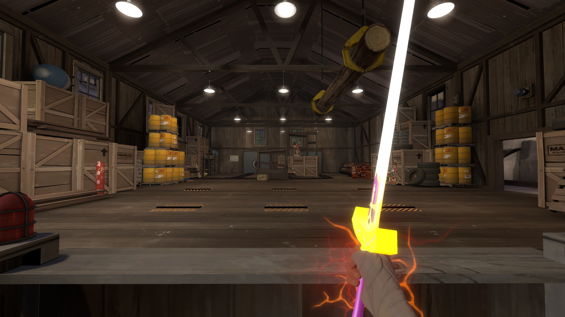 Excalibur (Fate) Three-Rune Blade Mod for Team Fortress 2 | TF2 Mods