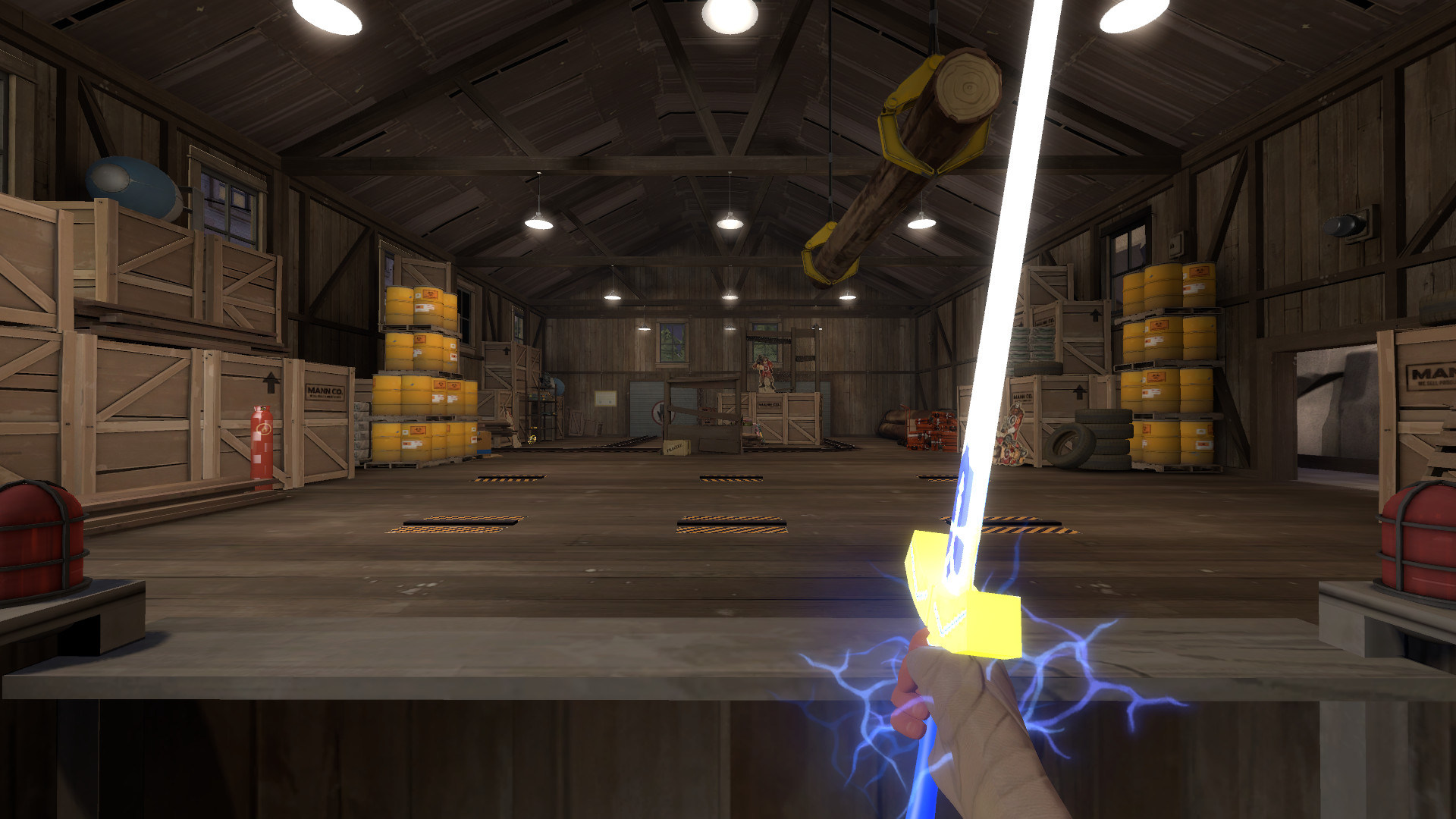 Excalibur (Fate) Three-Rune Blade Mod for Team Fortress 2 | TF2 Mods