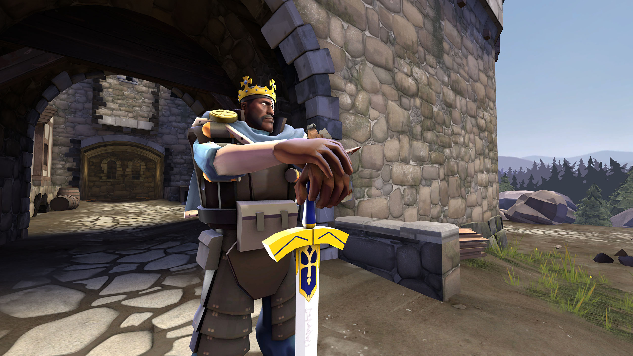 Excalibur (Fate) Eyelander Mod for Team Fortress 2 | TF2 Mods