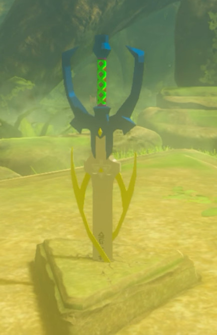 Master Key over Master Sword Mod for The Legend of Zelda: Breath of the ...