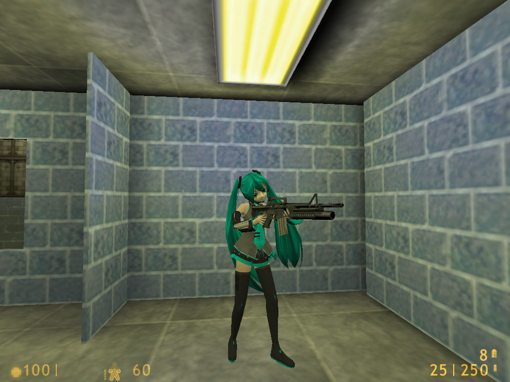 Hatsune Miku Mod for Half-Life | HL Mods