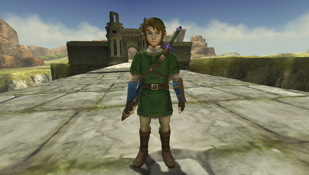 Smash 4 Themed Link Mod for The Legend of Zelda: Twilight Princess ...