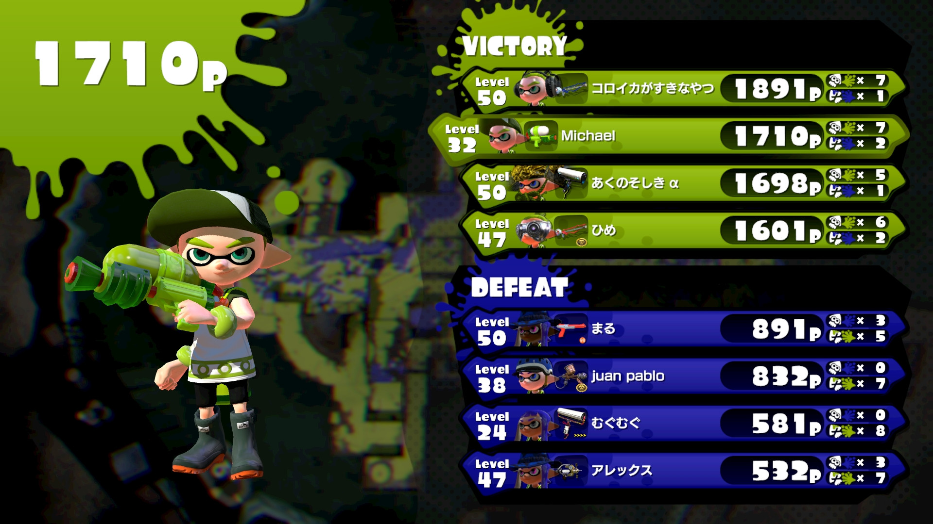 Takoroka Flip Mesh Mod for Splatoon | Splatoon Mods
