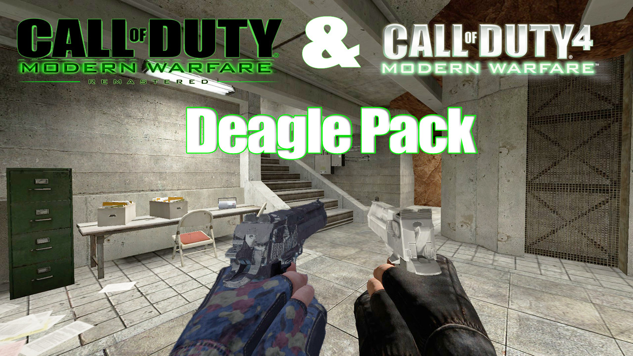 Cod 4 & MWR: Deagle Pack Mod for Counter-Strike: Source | CS:S Mods
