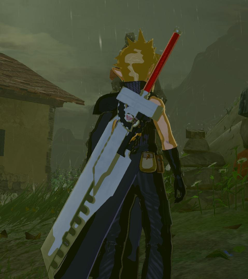 Cloud MOD Mod for The Legend of Zelda: Breath of the Wild (WiiU) | BotW ...