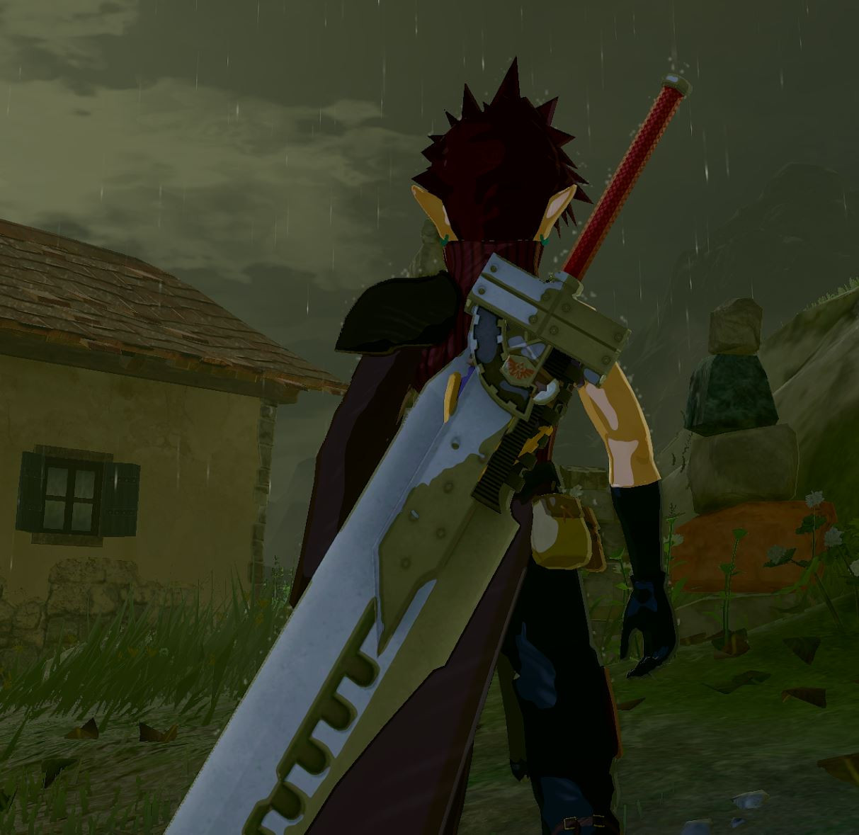 Cloud MOD Mod for The Legend of Zelda: Breath of the Wild (WiiU) | BotW ...