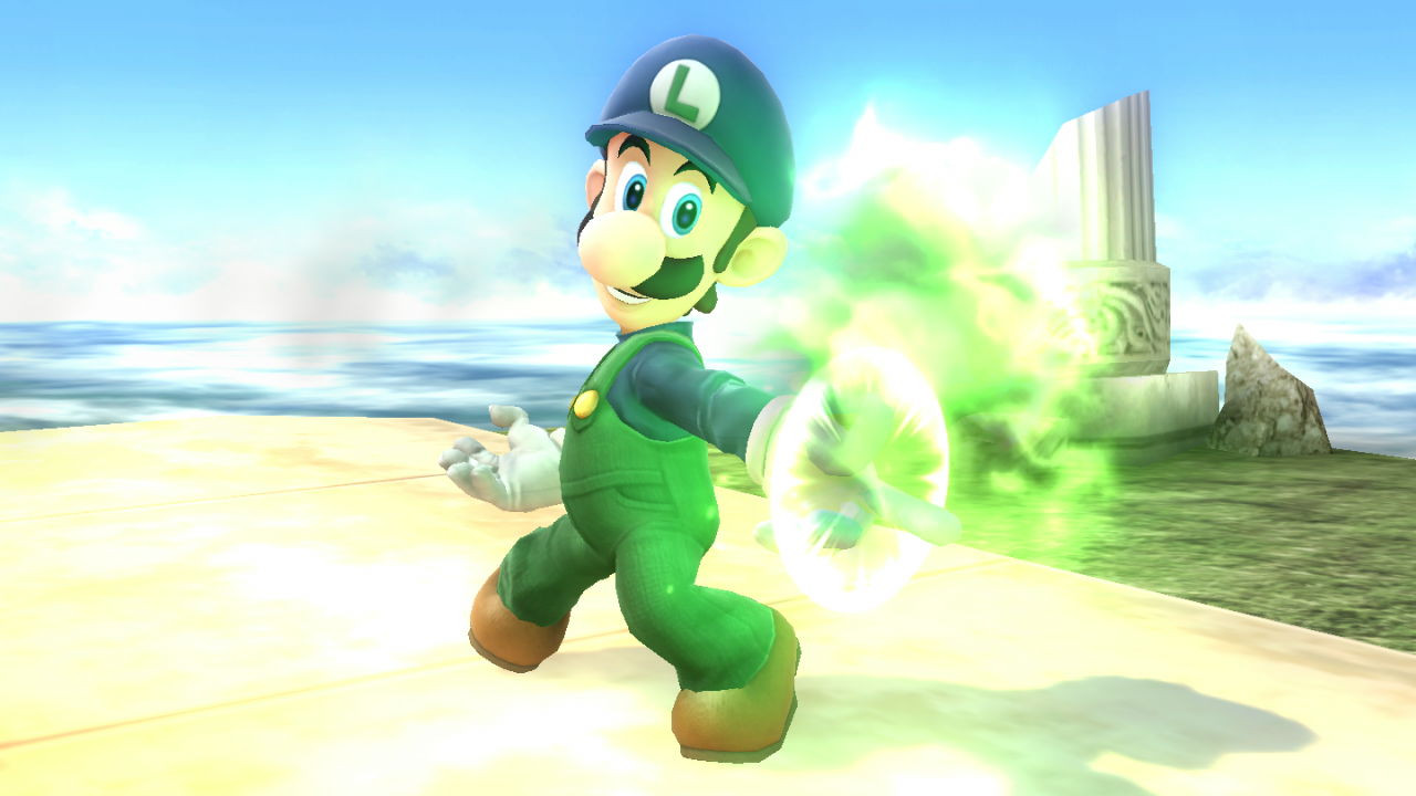 Blue & Green Luigi [Super Smash Bros. (Wii U)] [Mods]