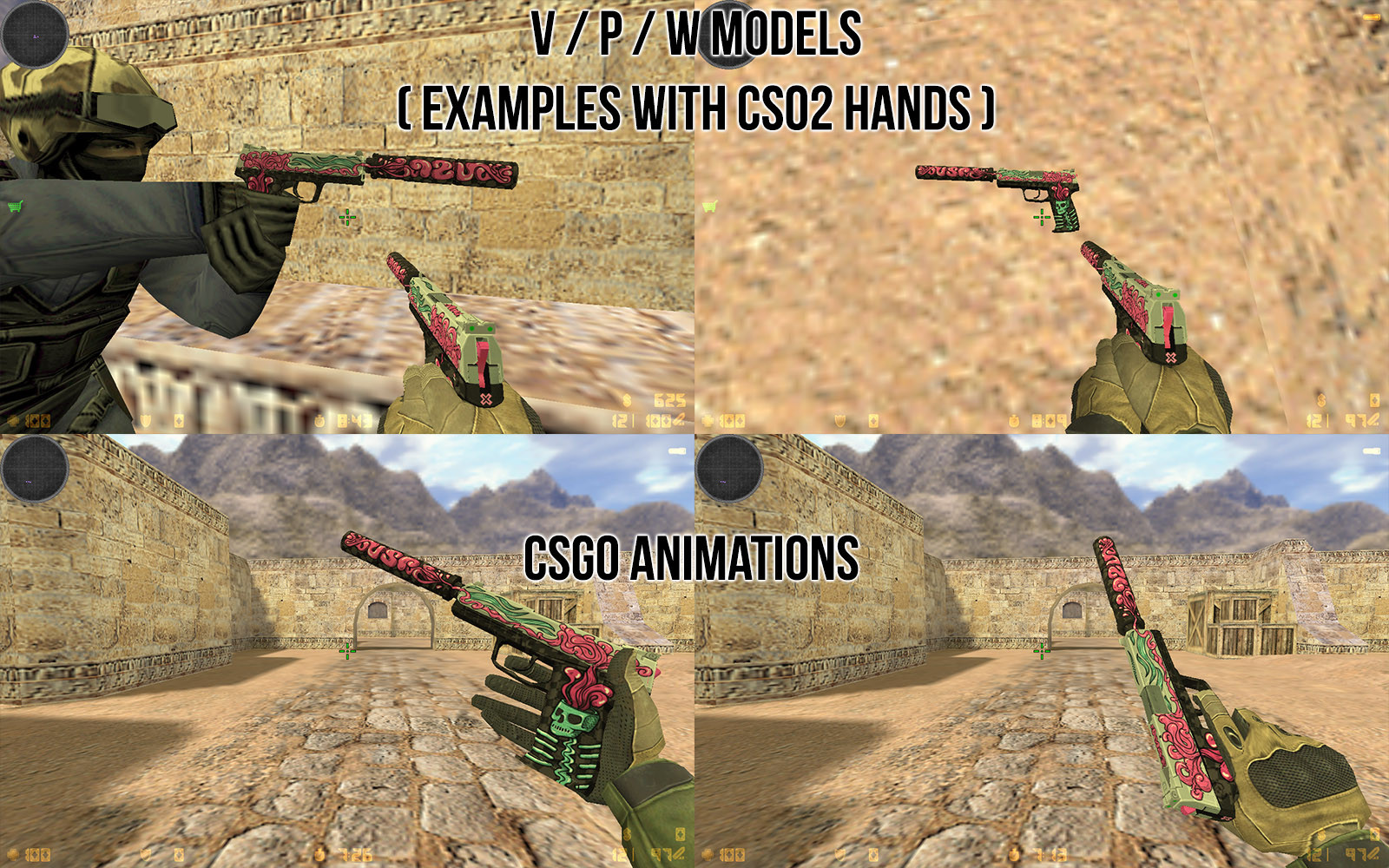 USP | Aerial / Fuel Injector / Cortex Mod for Counter-Strike 1.6 | CS1 ...