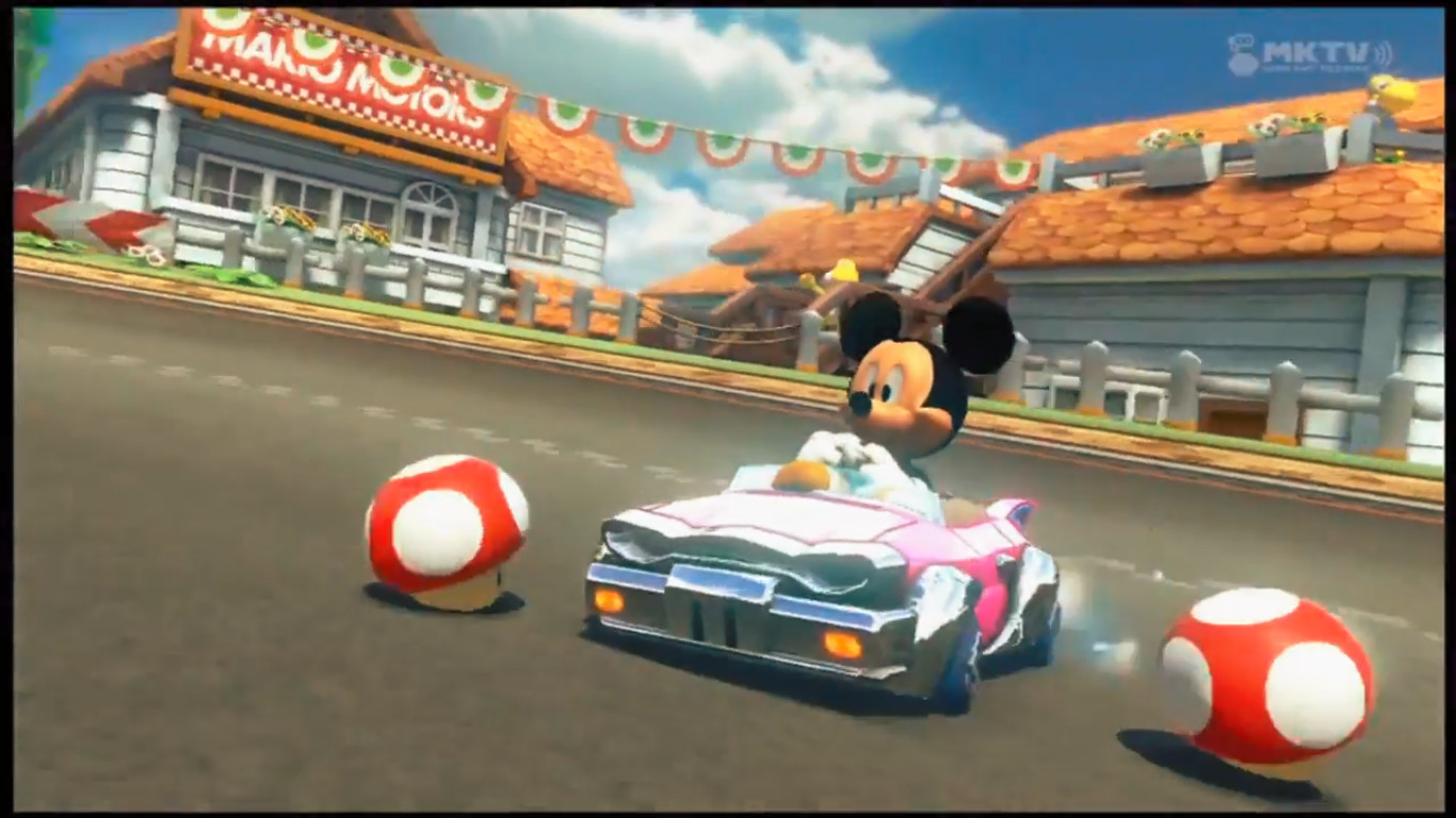 Mickey Mouse (With Sound Import) Mod for Mario Kart 8 | MK8 Mods