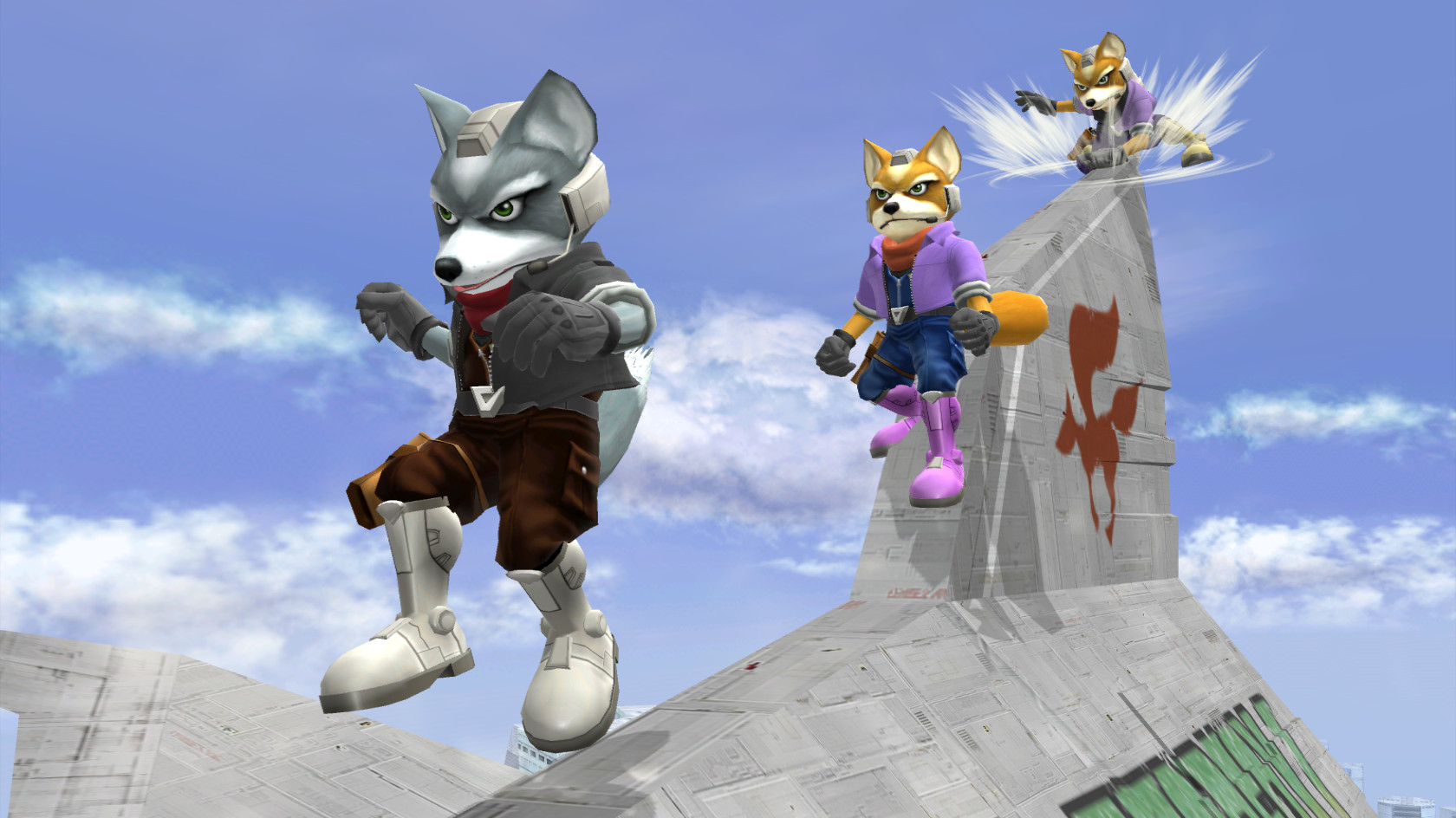 Smash 3C Melee Fox Mod for Super Smash Bros. Brawl | Brawl Mods