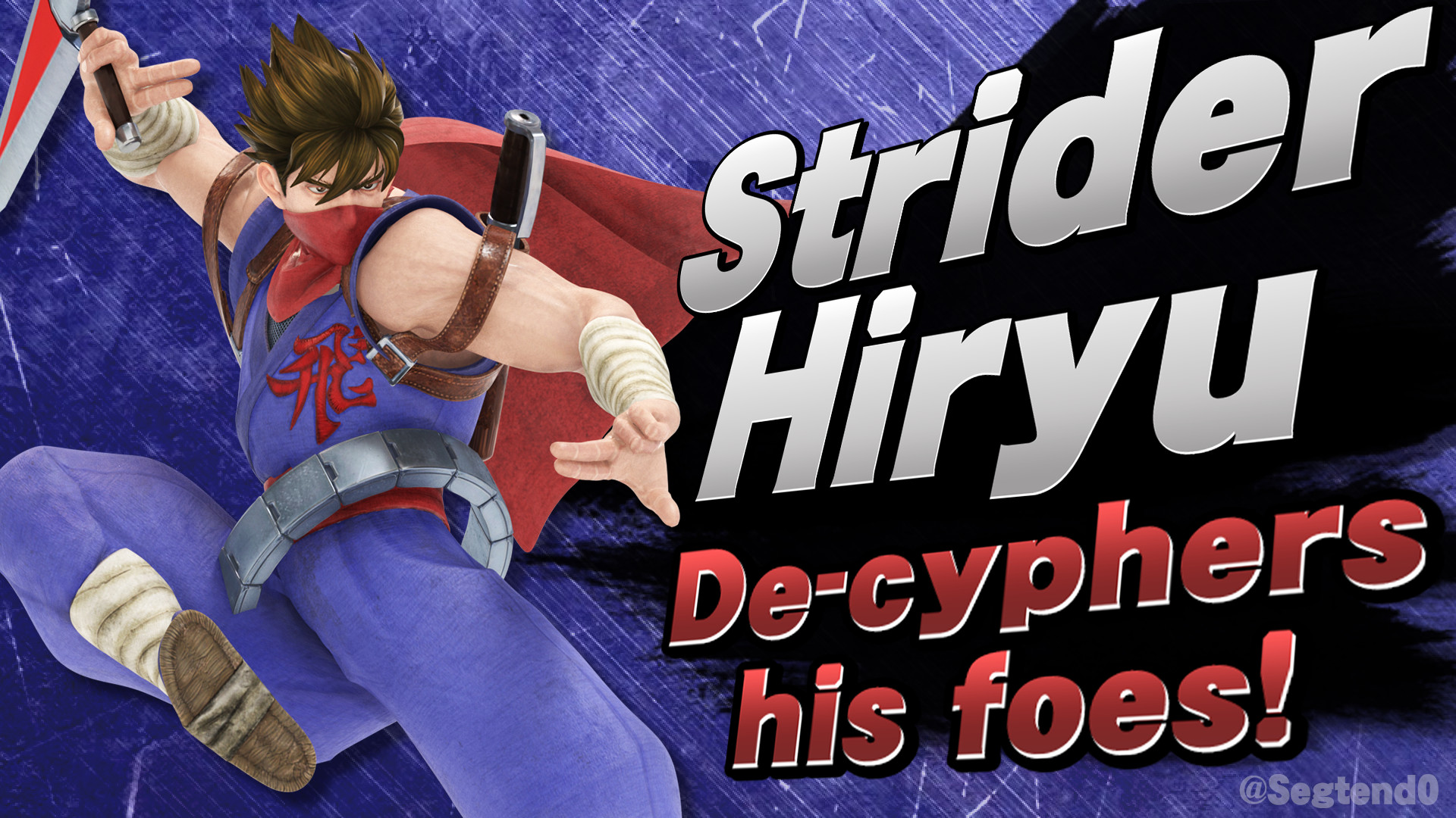 Strider Hiryu Mod for Super Smash Bros. (Wii U) | SSB4U Mods