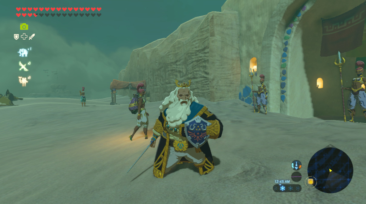 Play as King Rhoam Mod Mod for The Legend of Zelda: Breath of the Wild ...