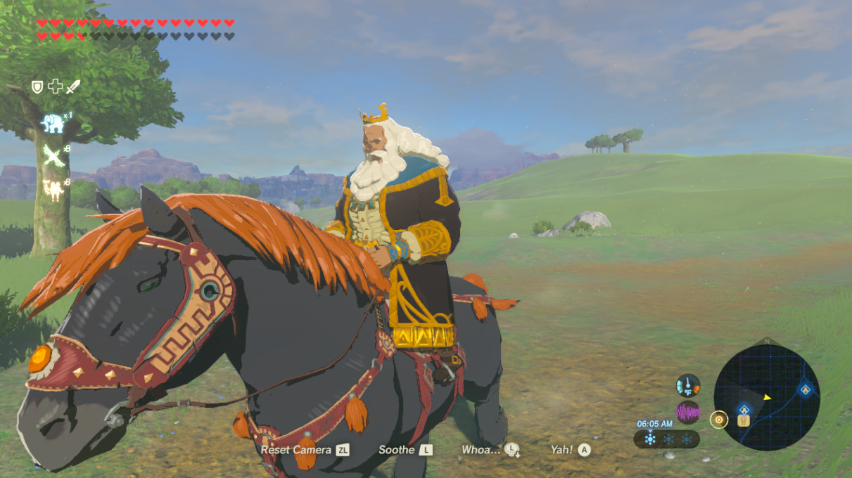 Play as King Rhoam Mod Mod for The Legend of Zelda: Breath of the Wild ...