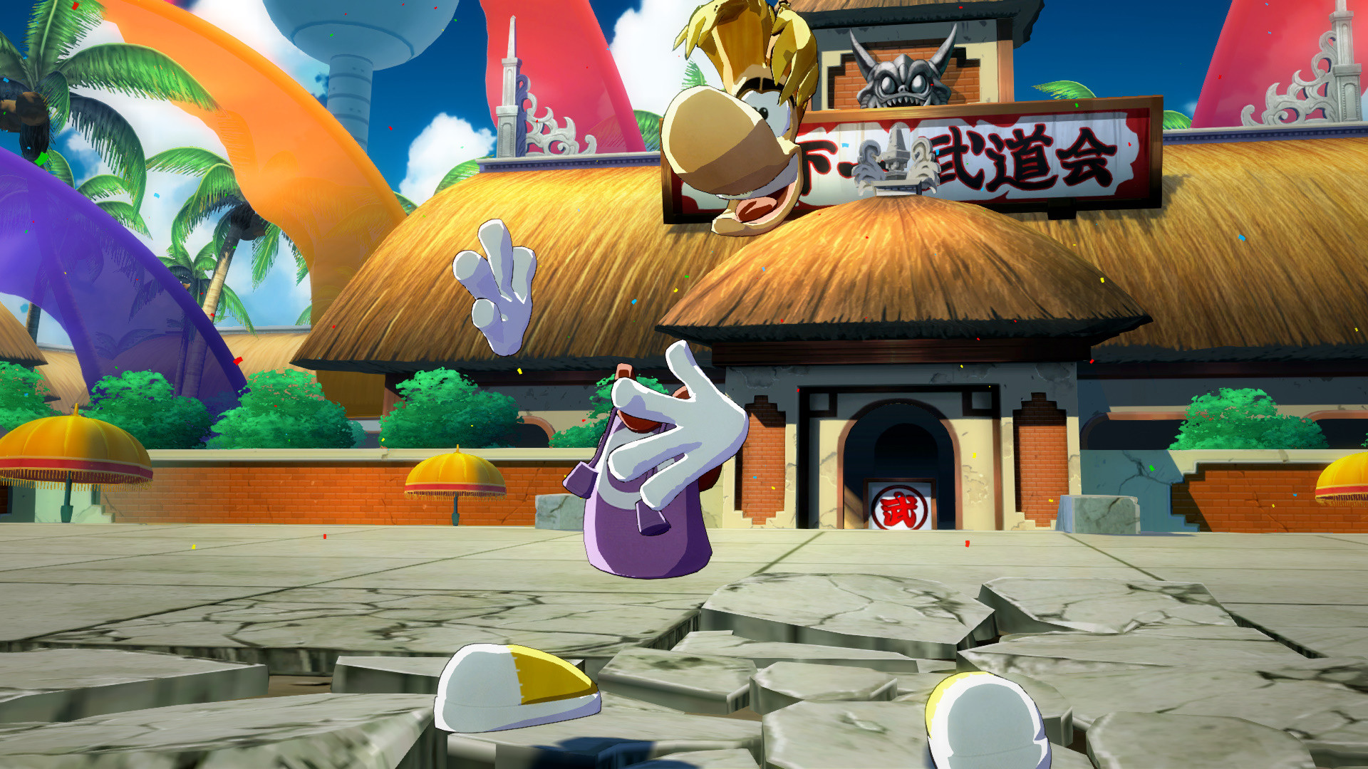 Kid Buu as Rayman Mod for Dragon Ball FighterZ | DB:FZ Mods