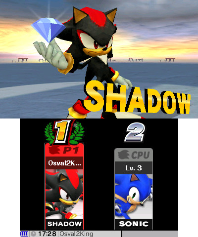 Shadow The Hedgehog V2 Mod for Super Smash Bros. (3DS) | SSB3DS Mods