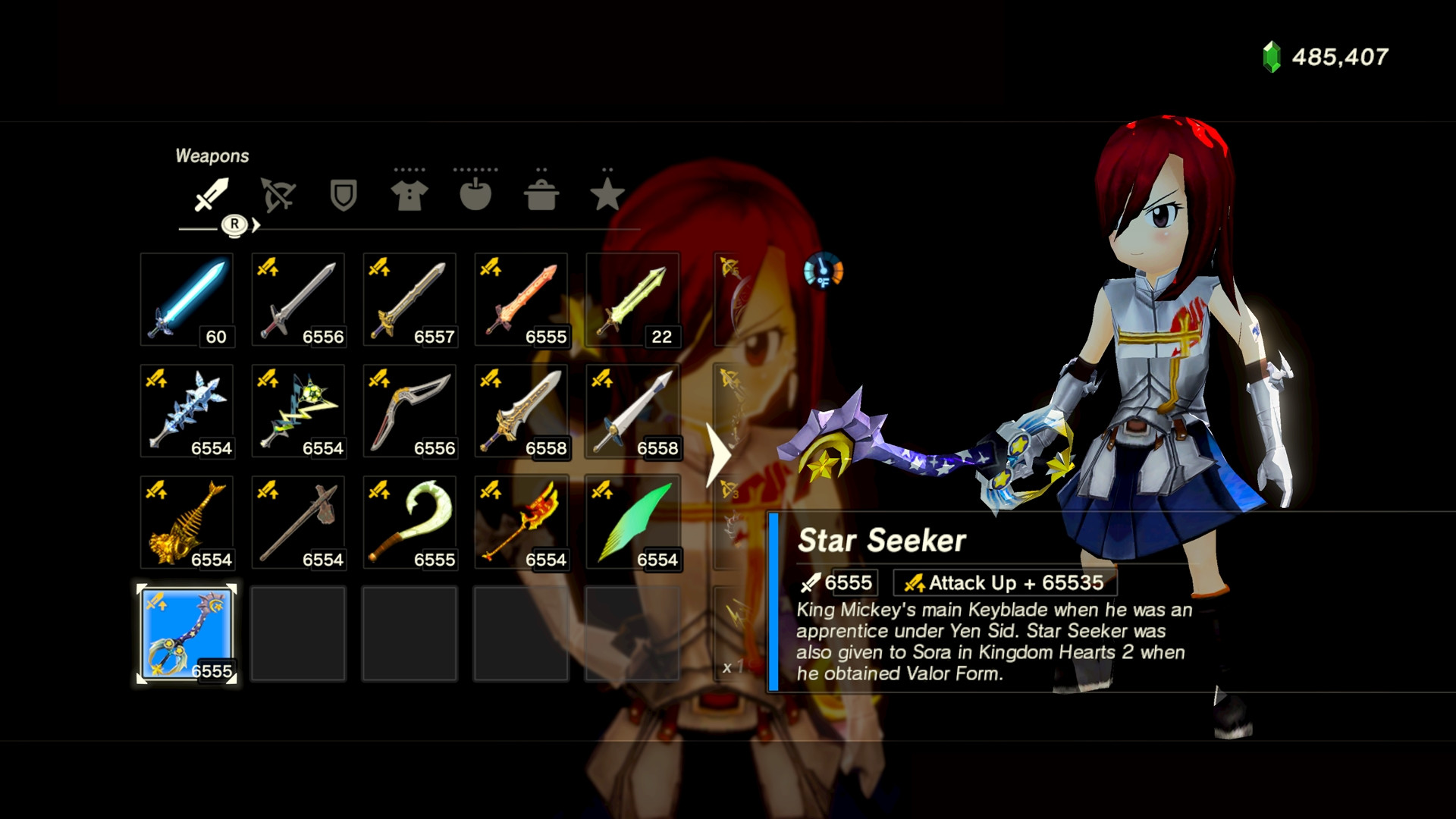 Star Keeper Keyblade Mod for The Legend of Zelda: Breath of the Wild ...