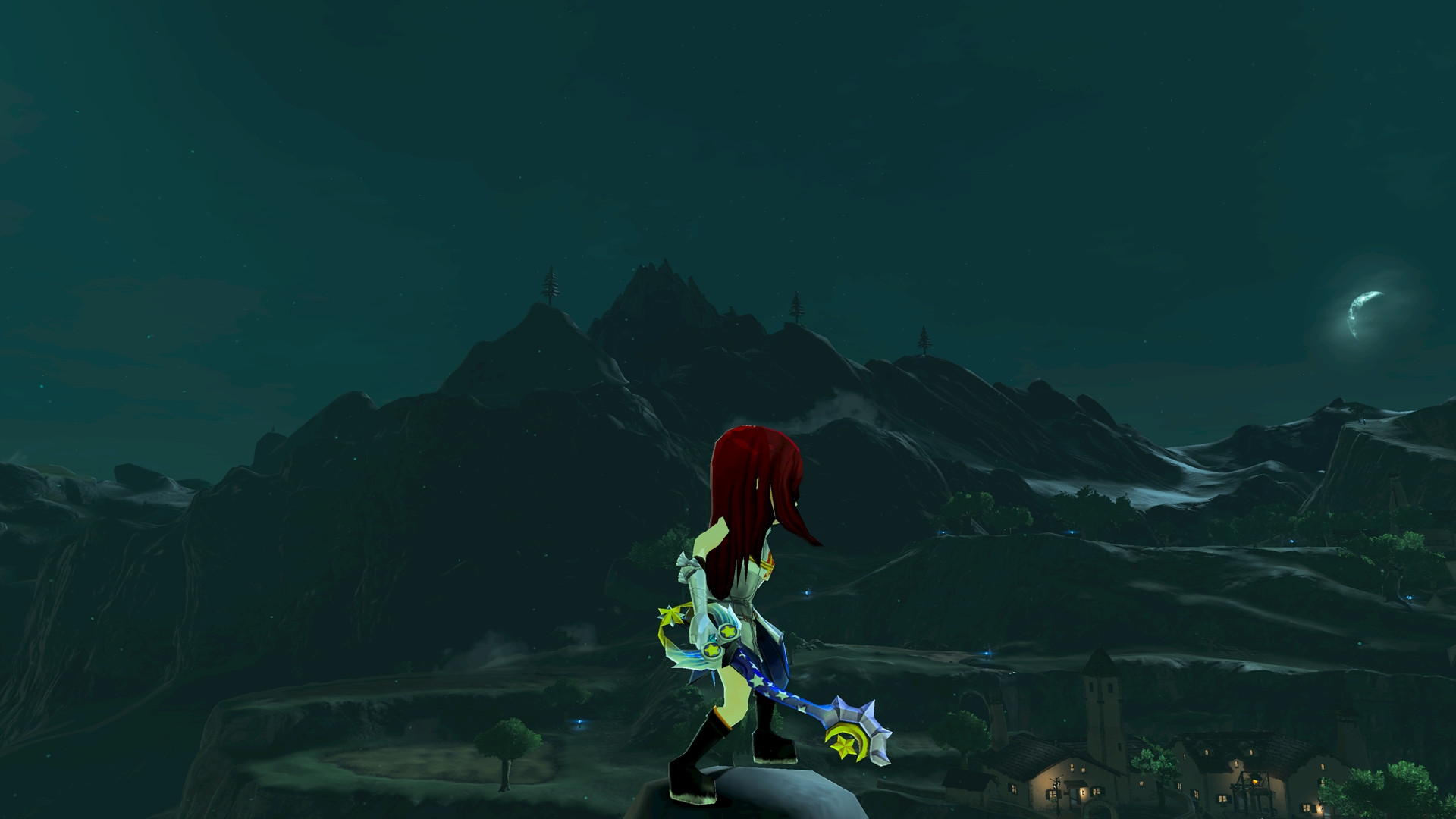 Star Keeper Keyblade Mod for The Legend of Zelda: Breath of the Wild ...