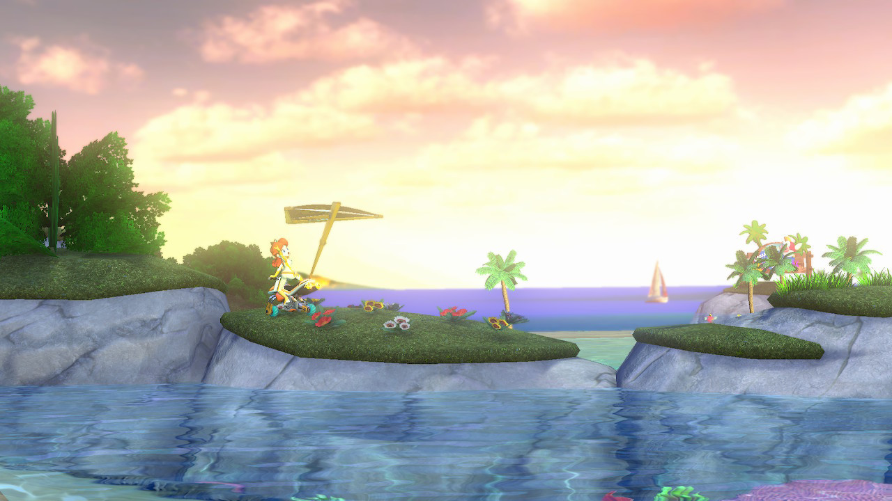 Sunset Beach Mod for Mario Kart 8 Deluxe | MK8D Mods