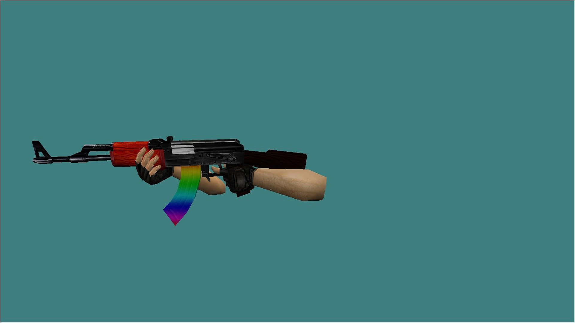 Rainbow AK47 Mod for Counter-Strike 1.6 | CS1.6 Mods