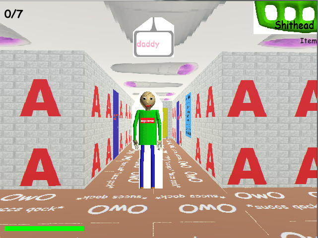 A shitty reskin that makes the game way harder v01 [Baldi's Basics] [Mods]