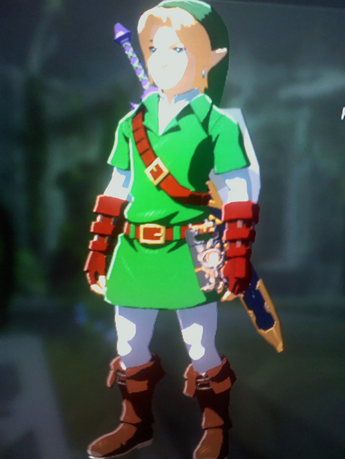 Tunic Kokiri Oot Mod for The Legend of Zelda: Breath of the Wild (WiiU ...