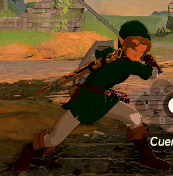 OoT tunic Conceptual Art remodel Mod for The Legend of Zelda: Breath of ...