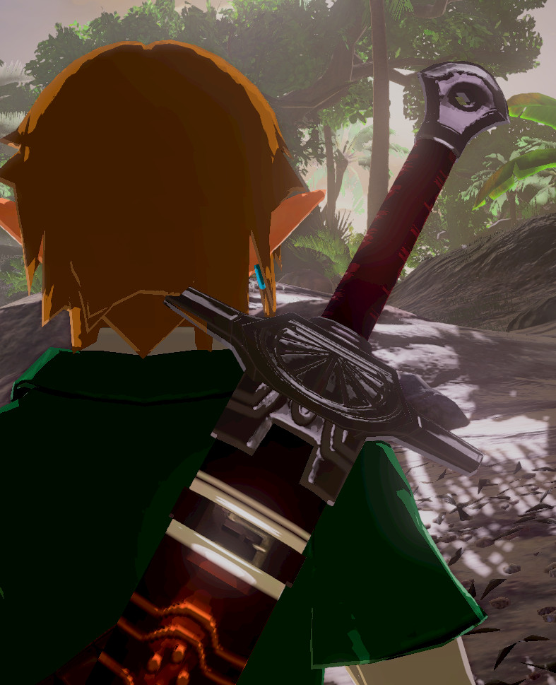 Ordon Sword Mod for The Legend of Zelda: Breath of the Wild (WiiU ...