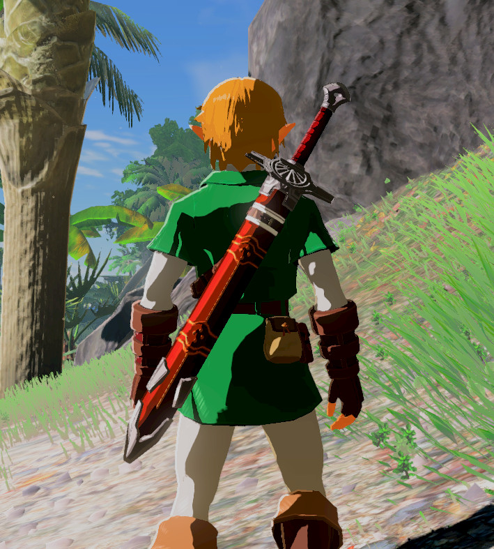 Ordon Sword Mod for The Legend of Zelda: Breath of the Wild (WiiU ...