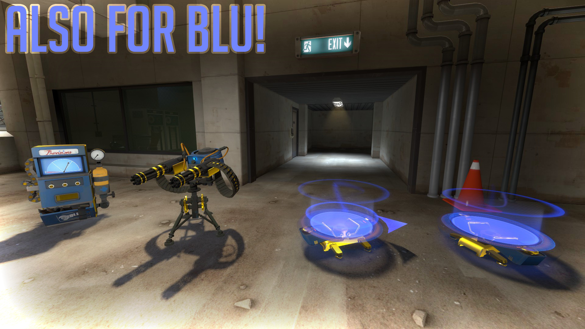 Australium Gold Buildings Mod for Team Fortress 2 | TF2 Mods