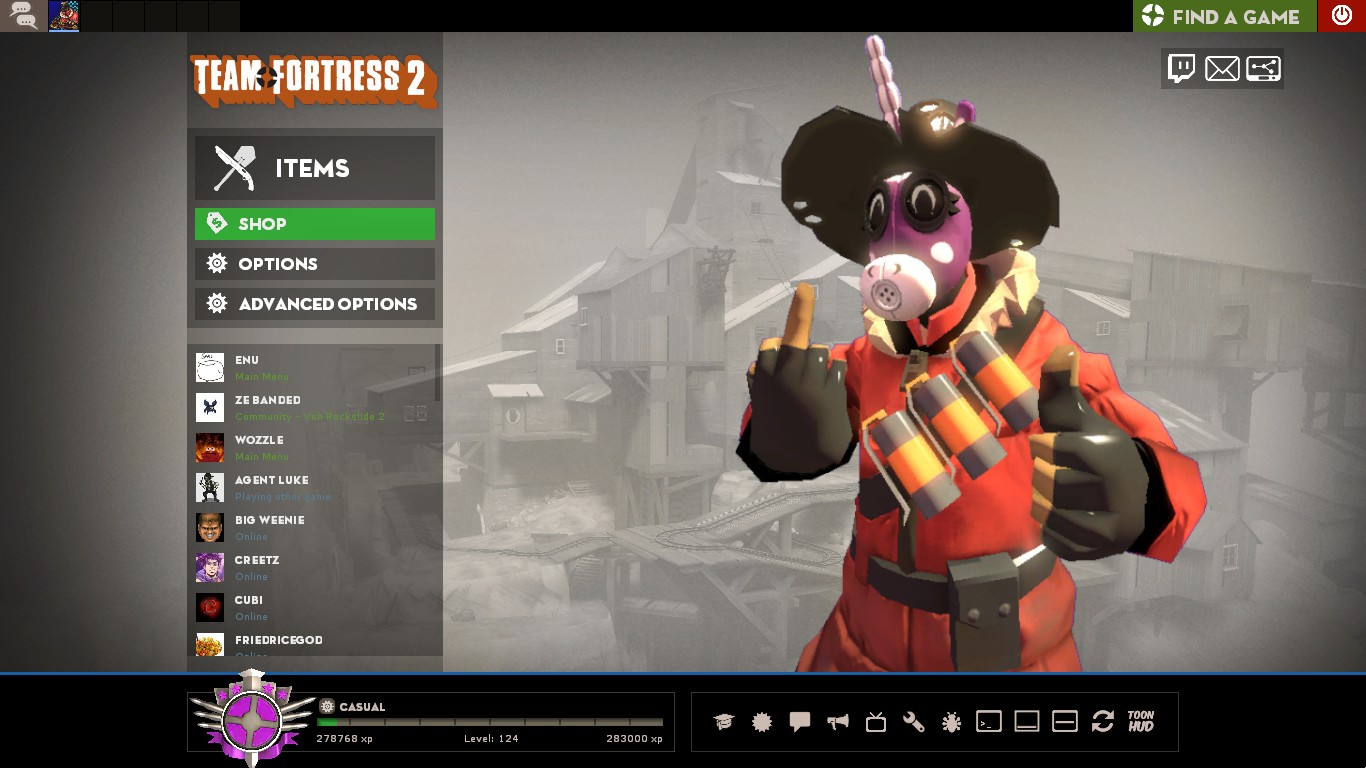 TFA Main menu sprite pack Mod for Team Fortress 2 | TF2 Mods