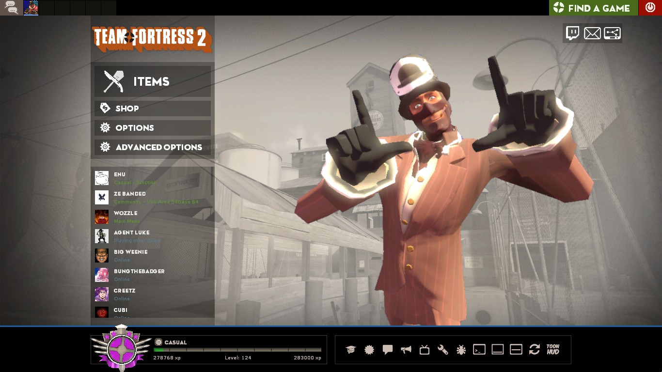 TFA Main menu sprite pack [Team Fortress 2] [Mods]