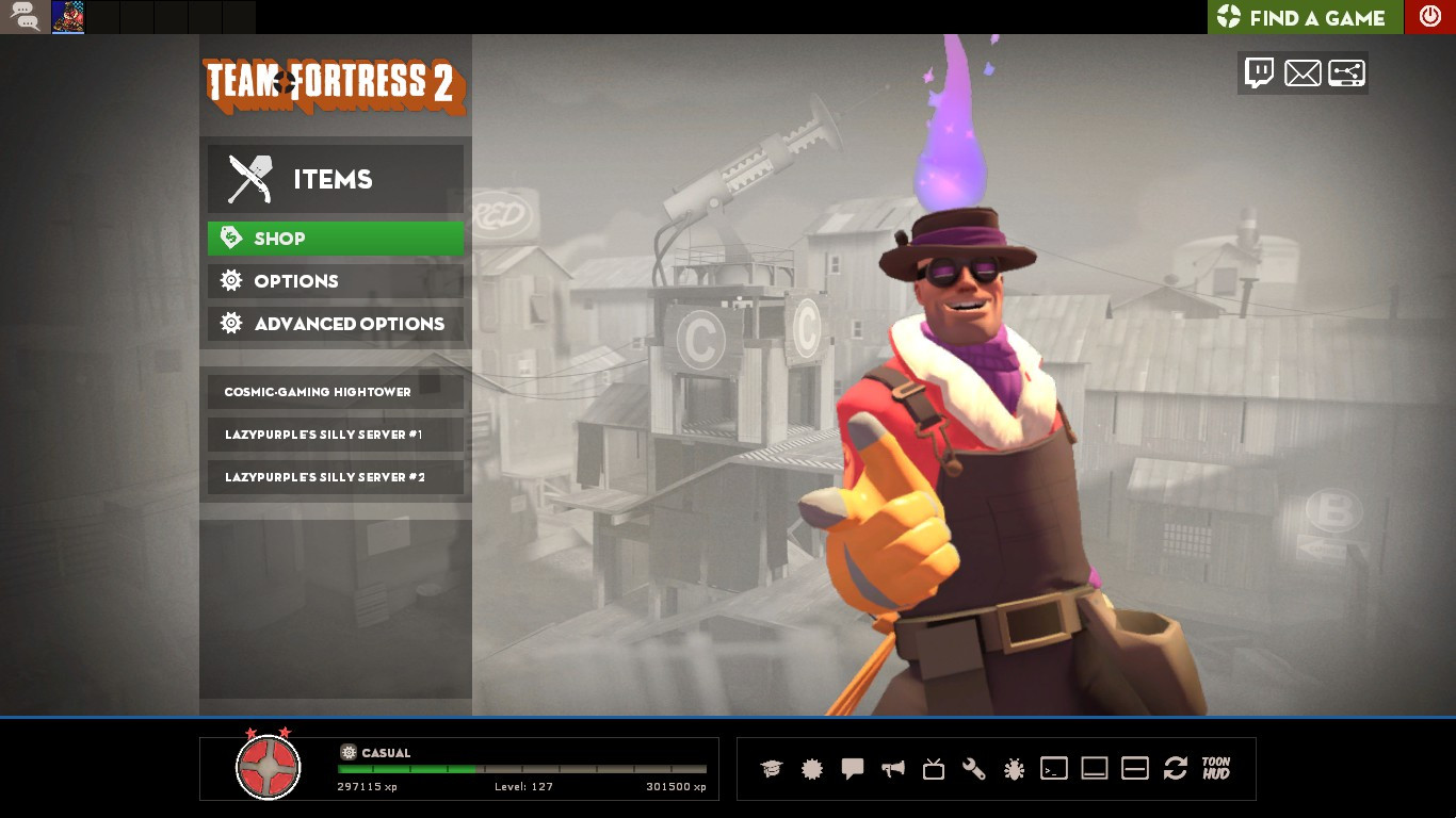 TFA Main menu sprite pack Mod for Team Fortress 2 | TF2 Mods